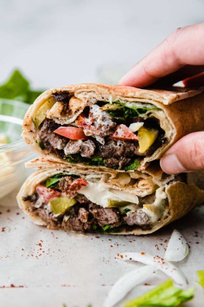 Easy Homemade Beef Shawarma Recipe (Authentic Middle Eastern Style ...